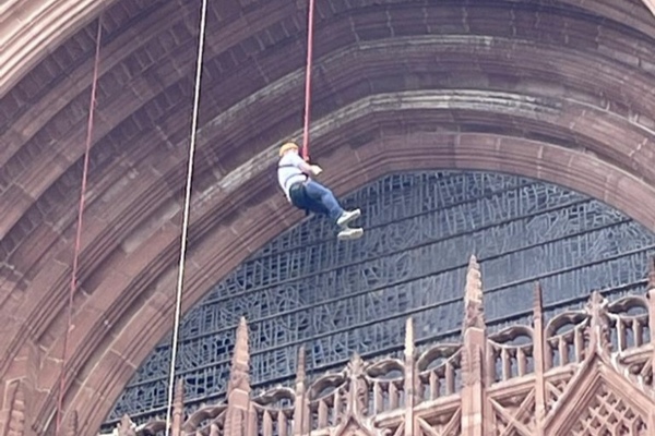 Abseil Liverpool cathedral 2022 | An hour for others