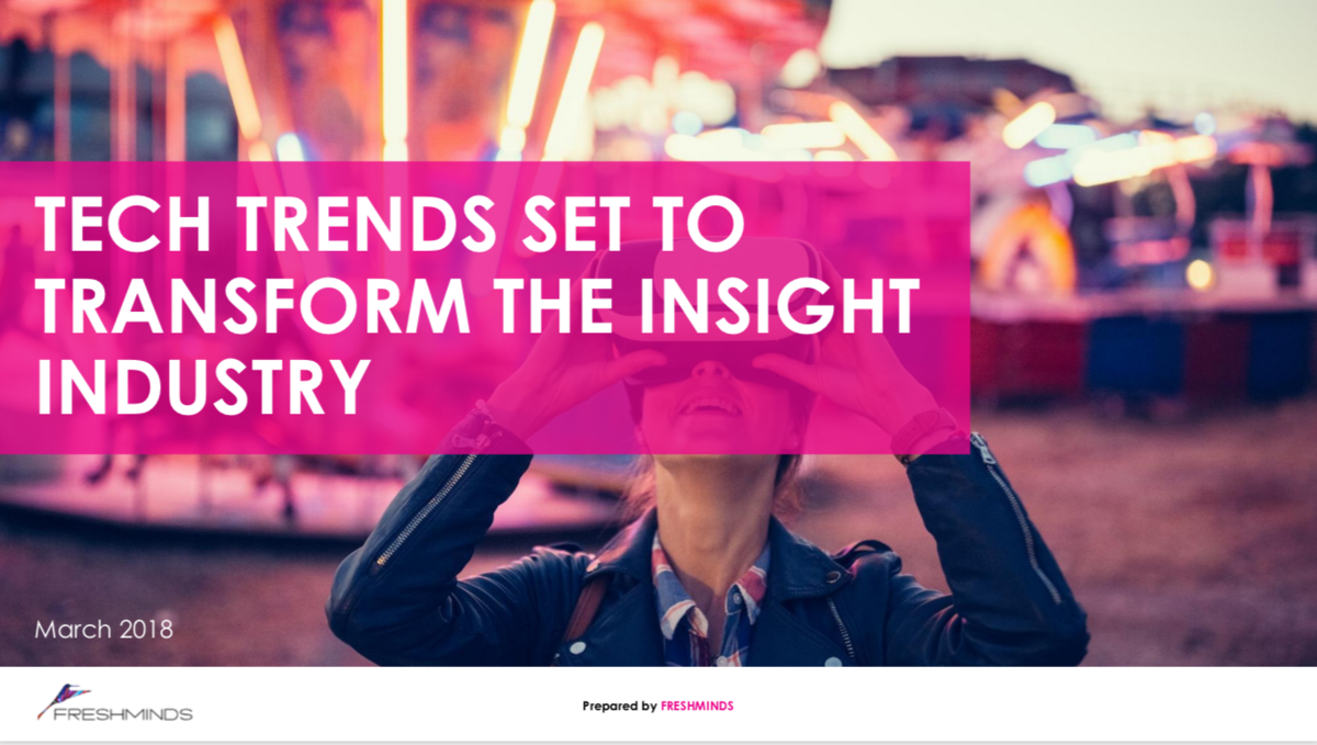 Tech Trends to Transform the Insight Industry | AURA