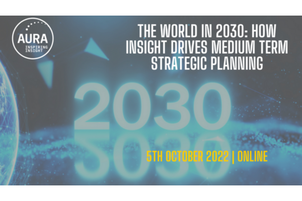 The World in 2030: How Insight Drives Medium Term Strategic Planning | AURA
