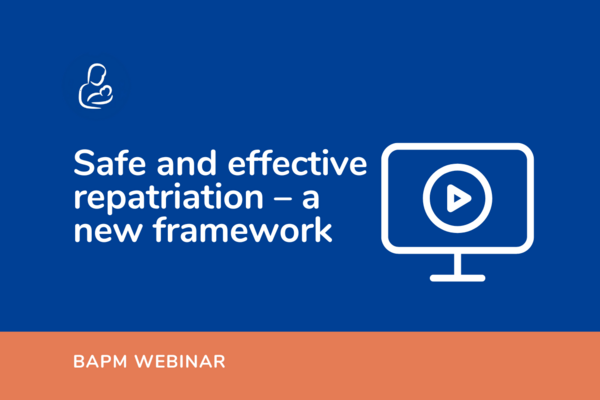 Webinar: Safe and effective repatriation | British Association of ...