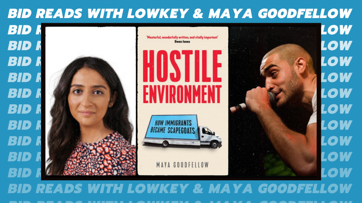 Watch back our first BIDREADS event with Lowkey & Dr Maya Goodfellow ...