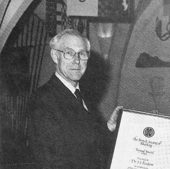 Former BSR Presidents | British Society of Rheology