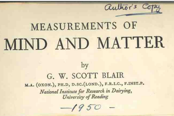 Measurements of Mind and Matter | British Society of Rheology
