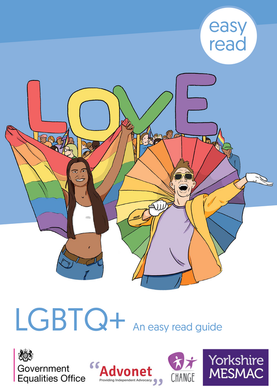 LGBTQ+ An easy read guide - Change & MESMAC | Easy Health