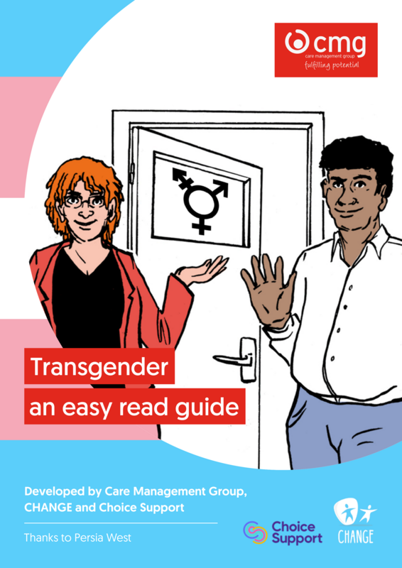 Transgender - easy read guide - Choice Support & Change leaflet | Easy ...