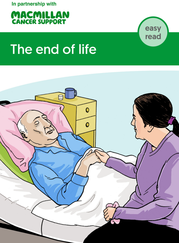 The end of life - Easy read leaflet | Easy Health