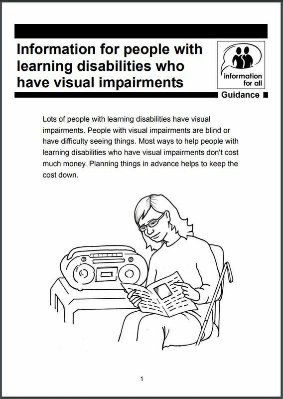 Information For People With Learning Disabilities Who Have Visual ...
