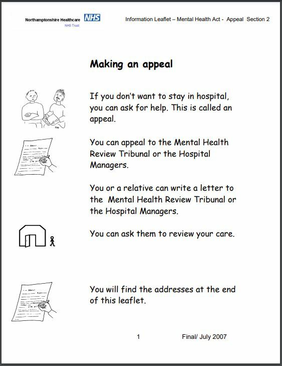 Mental Health Act: Making An Appeal | Easy Health