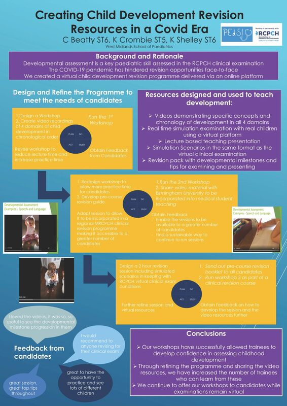 Creating child development revision resources | Paediatric Educators ...