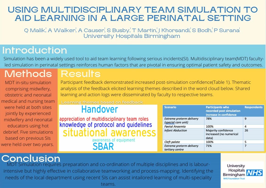 Using MDT simulation to aid learning | Paediatric Educators Special ...