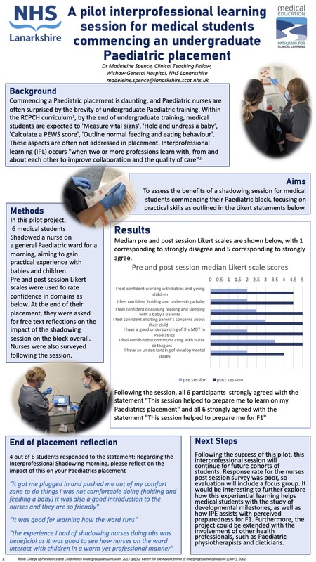 Interprofessional learning session | Paediatric Educators Special ...