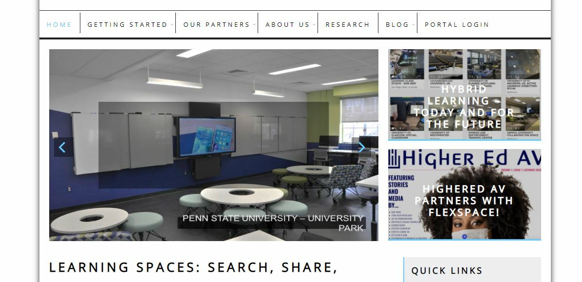 Making "Spaces for Education" - FLEXspace | SCHOMS