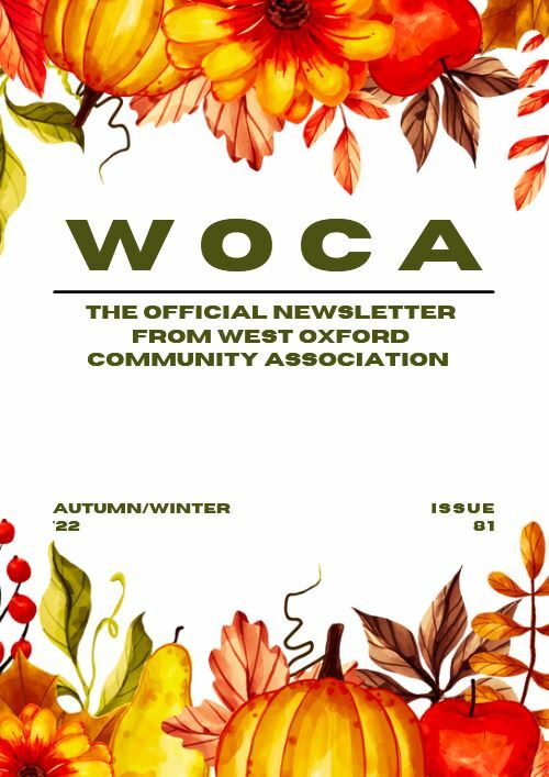 WOCA Newsletter 81 - Autumn/Winter 22 | West Oxford Community Association