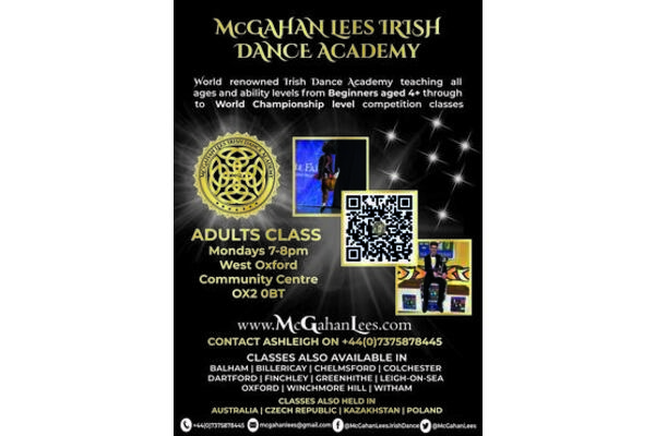 Irish Dancing Classes for Adults | West Oxford Community Association